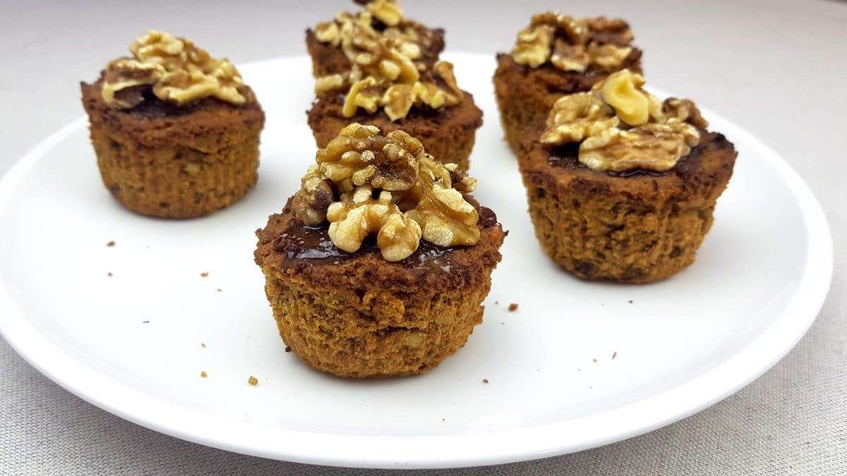 Wortel cupcakes - Clean eating, Glutenvrij, Lactosevrij, Vrij van ...